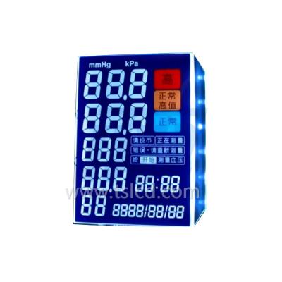 China Transmissive Outdoor Lcd Display Panel Metal PIN Heatsealed HTN Mode for sale