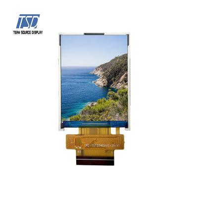 China 2.4'' 240x320 400nits MCU SPI RGB Transmissive TFT LCD Module for sale