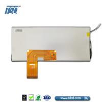 China 8.8 inch lcd bar type tft display 1280xRGBx480 resolution with free viewing angle for sale