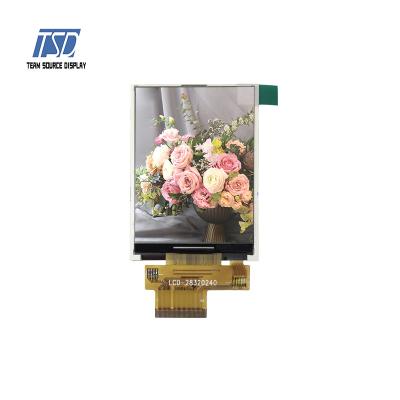 China 2.8 inch 240x320 Resolution 280nits MCU Interface ILI9341V IC TFT LCD Display for sale