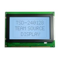 China 240X128 STN Yellow Blue Positive COB Graphic Monochrome LCD Screen Display Module for sale