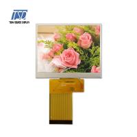 China 320x240 Resolution 300nits ST7272A IC 3.5 inch TFT LCD Display with RGB Interface for sale