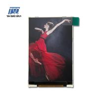 China 350nits RGB IPS TFT LCD Display 3.5 Inch With 320x480 Resolution for sale