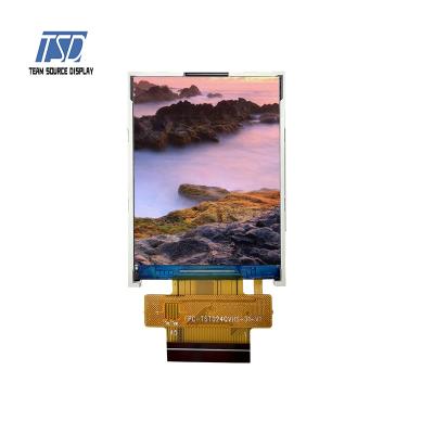 China 2.4'' 240x320 400nits MCU SPI RGB Transmissive TFT LCD Module with ST7789V IC for sale