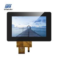 China ILI5480 IC 500nits 5 Inch TFT LCD Display 800x480 With TTL Interface TFT LCD Screen for sale