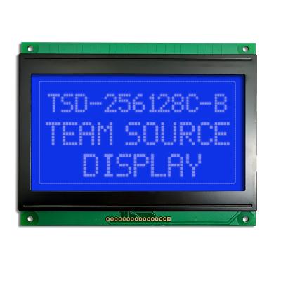 China 256x128 STN FSTN COB LCD Module With Blue And Yellow Green Backlight for sale