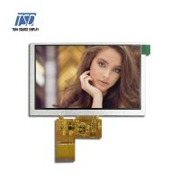 China 5.0 Inch 800x480 ST7262 IC 500nits TFT LCD Screen With TTL Interface for sale