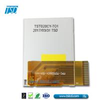China 2'' 2 Inch 176xRGBx220 Resolution TN Resistive Color TFT LCD Touch Screen MCU Interface Display Module for sale