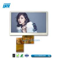 China 4.3'' 4.3 Inch 800xRGBx480 Resolution RGB Interface Outdoor IPS TFT LCD Display Module for sale