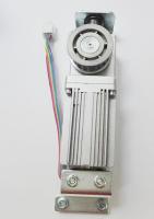 China Square Slivery White Brushless Electric Motor Of 24VDC And 75W For Auto Sliding Door for sale