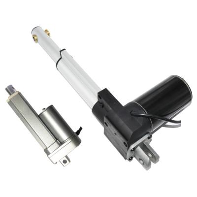China Low Noise Small Size Putter High Torque Dc Motor 24VDC Stroke 150 55w 2000N for sale