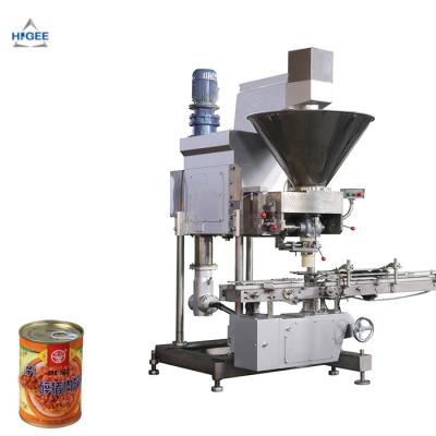 China Best luncheon meat canned meatloaf filling seaming and labeling machine line for sale