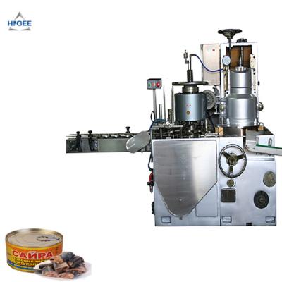 China Tuna fish canned seaming machine aluminum can sealing machine meat tin can seamer machine for sale