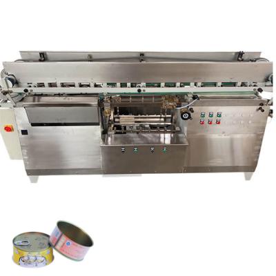 China Canned sweet corn wet glue cold glue labeling machine canned red kidney bean paste labeling machine for sale