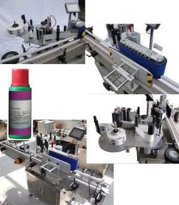 China Automatic round bottle label applicator machine Singel or Doubel Sides for sale