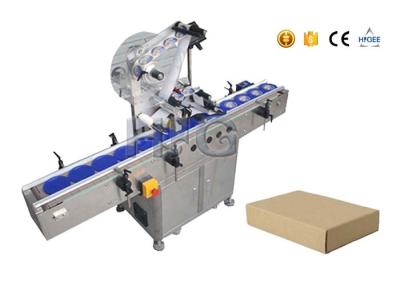 China HIG servo SUS304 box automatic sticker labeling machine with CE certificate for sale