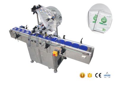 China Polybag self adhesive sticker auto labeling machine GMP certification for sale