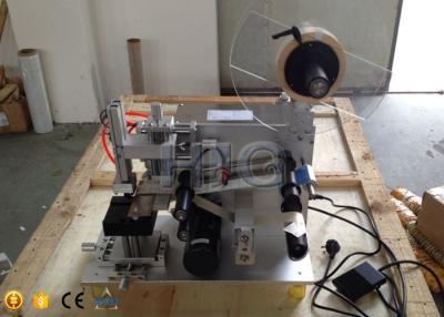 China Self adhesive sticker semi automatic labeling machine for Scrach card for sale