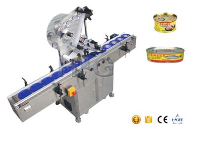 China CE Flat surface label applicator machine with collection table for sale