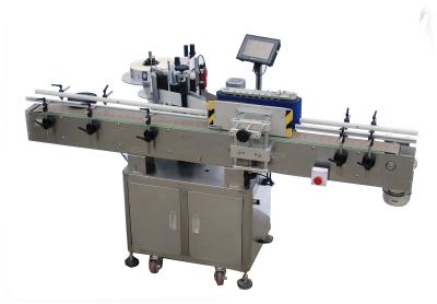 China 5 gallons bottle label applicator machine with paging PLC control for sale