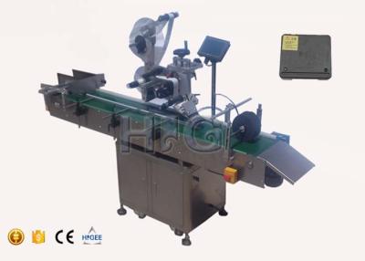 China Wear resistance automatic self adhesive sticker labeling machine with collection worktable for sale