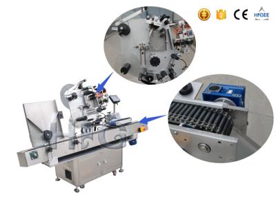 China TCG conveyor motor wear resistance small bottle labeling machine / label applicator machine for sale