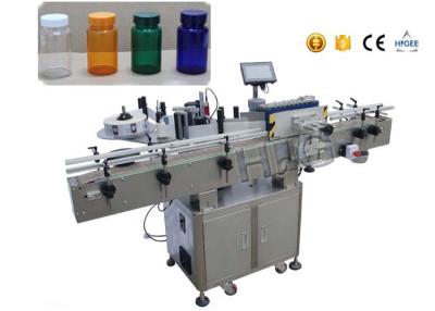 China SS 350ml plastic round bottle labeling machine with coding machine for sale