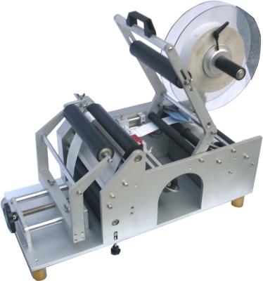 China Semi automatic bottle label applicator machine small scale labeling  50 / 60HZ for sale