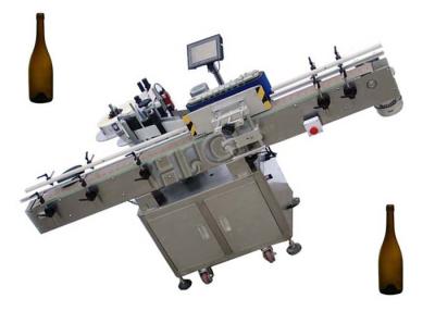 China Double head mineral round water bottle excellent sticker labeling machine with coding for sale
