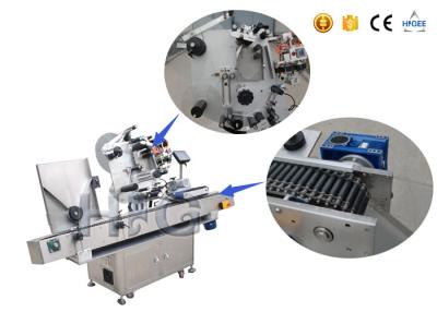 China Automated Correction Tape Horizontal Vial Labelling Machine For 20-90 Label Height for sale