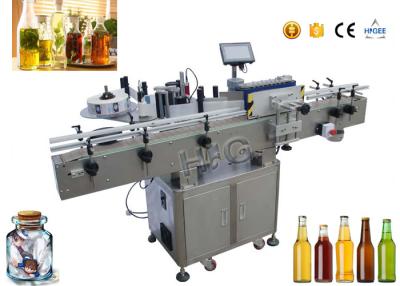 China adhesive sticker automatic pressure sensitive label applicator machine for 220V 1.5HP 50/60HZ for sale