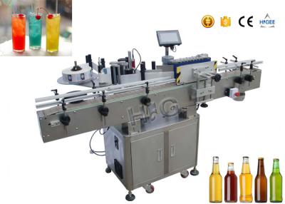 China CE Approval Bottle Label Applicator Machine For Round Bottle Packaging / Labeling for sale