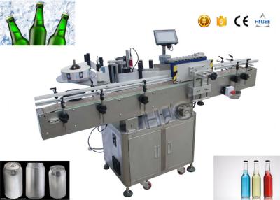 China Detergent Bottle Round Bottle Labeling Machines Vertical Stainless Steel Material for sale