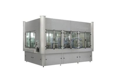 China PET Bottled Juice Beverage Filling Line Integrates Bottle Washing , Filling , Capping, Sleeve Labeling And Packaging for sale
