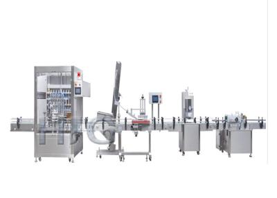 China 5 Liter Condiment Filling Line , Automatic Filling And Capping Machine for sale