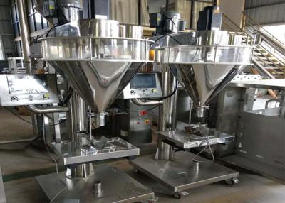 China Automatic powder filling machine and granule packing machine with oil filling machine for plastic bottle and bags pouch for sale