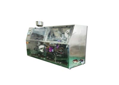 China semi automatic tea coffee powder filling machine with round shape and soda filling machine with water equipment for sale