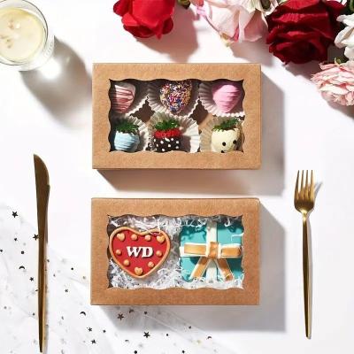 China Kraft Paper Snack Packaging Box for Rectangle or Custom Shape for Food Packaging for sale