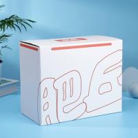 China White Folding Carton Box with Eco-Friendly Sponge Liner Custom Bending and Stamping for sale