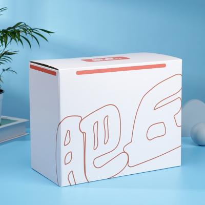 China White Folding Carton Box with Eco-Friendly Sponge Liner Custom Bending and Stamping for sale