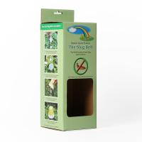 China Customized Color Cardboard Toy Box Packaging with Window and Easy Hanging Handle for sale