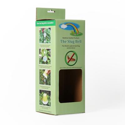 China Customized Color Cardboard Toy Box Packaging with Window and Easy Hanging Handle for sale
