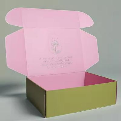 China Custom Eco-friendly Corrugated Cardboard Shipping Boxes For Flower for sale