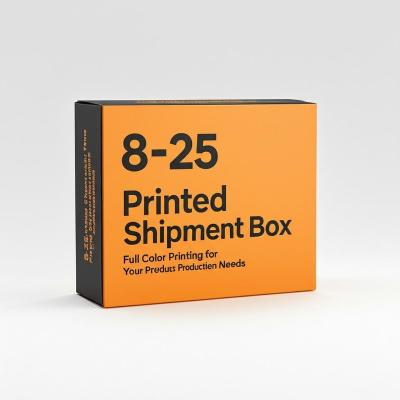 China 8-25 Working Days Production Time Printed Shipment Box Full Color Printing for Your Production Needs for sale