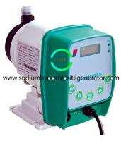 China Corrosion Resistant Sodium Hypochlorite Dosing System Metering Diaphragm Pump for sale