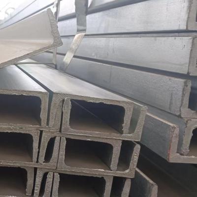 China U Channel Galvanized Steel Construction Channel 1.5mm-5.0mm Thickness Non-Perforated Hot Rolled for sale