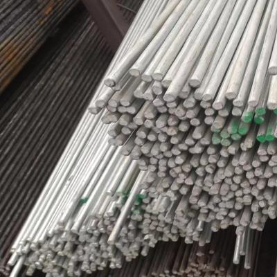 China Hot Dip Galvanized Steel Round Bars in Coil 6-12 Meters Length with 200-600g/m² Zinc Coating Q235/S355/G300 for sale