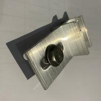 China Custom Aluminum Embedded Parts with Anodized Surface for Construction - 15-30 Day Delivery for sale