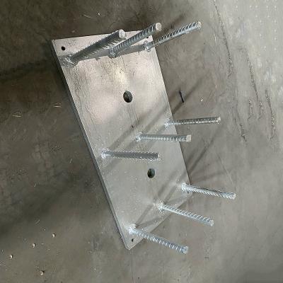 China Steel Embedded Parts 10-Piece Set for Building Construction - Rectangular Welding Plates with 1-Year Warranty for sale