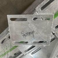 China Waterproof Shockproof Metal Embedded Parts 280×280mm 300×300mm for Construction Applications for sale